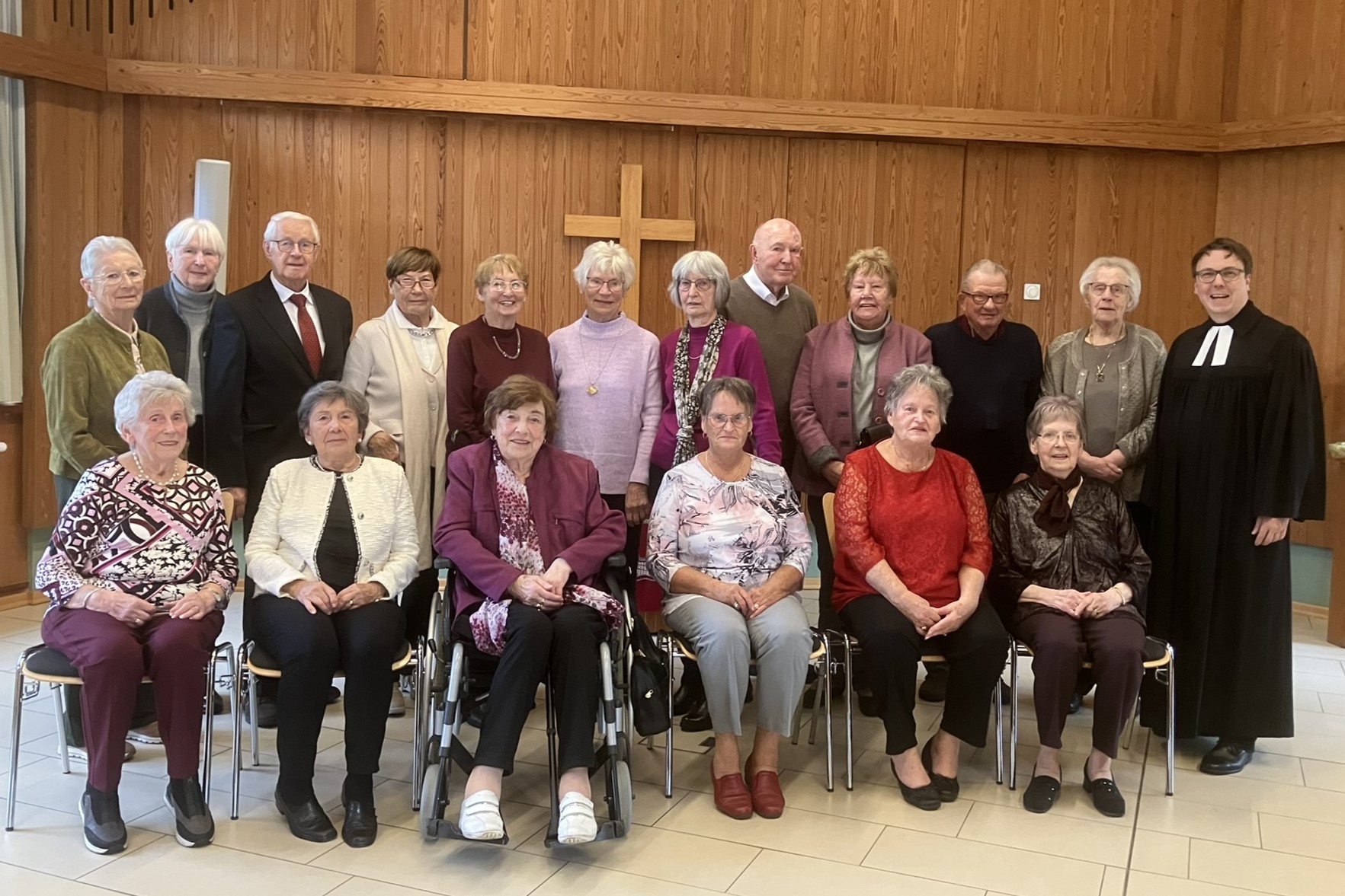 Feier der Jubel-Konfirmation in Syke